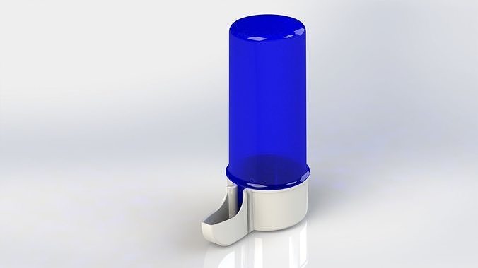 Birds Water Feeder - SolidWorks 3D model | CGTrader
