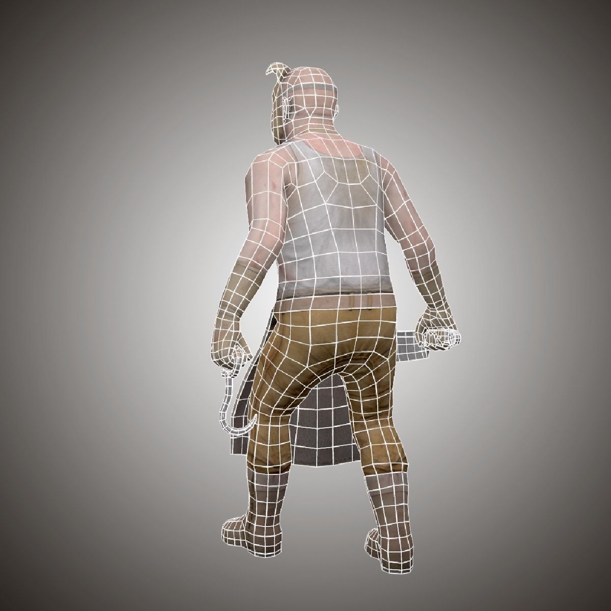 3D model Bloody Butcher VR / AR / low-poly animated | CGTrader