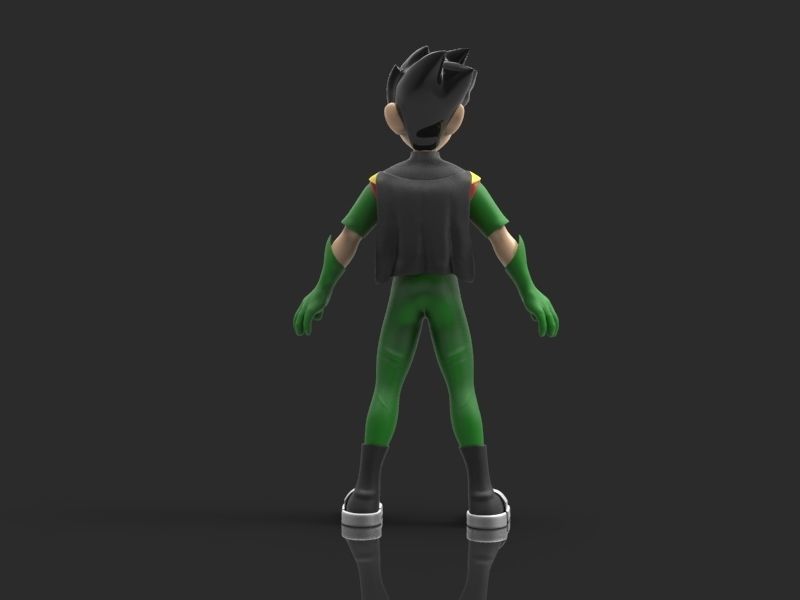3D model Teen Titans Robin VR / AR / low-poly | CGTrader