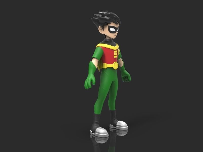 3D model Teen Titans Robin VR / AR / low-poly | CGTrader