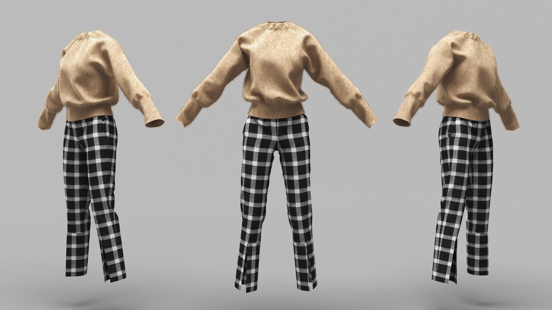 3D asset Female Clothing 10 | CGTrader