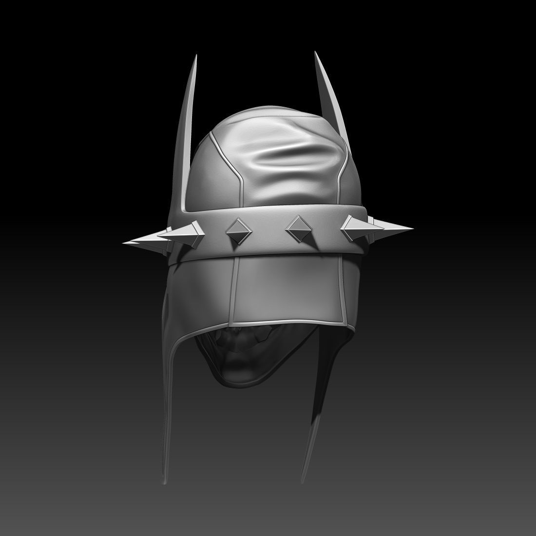 Noob Saibot Joker Batman mask helmet cosplay Mortal Kombat 11 3D model ...