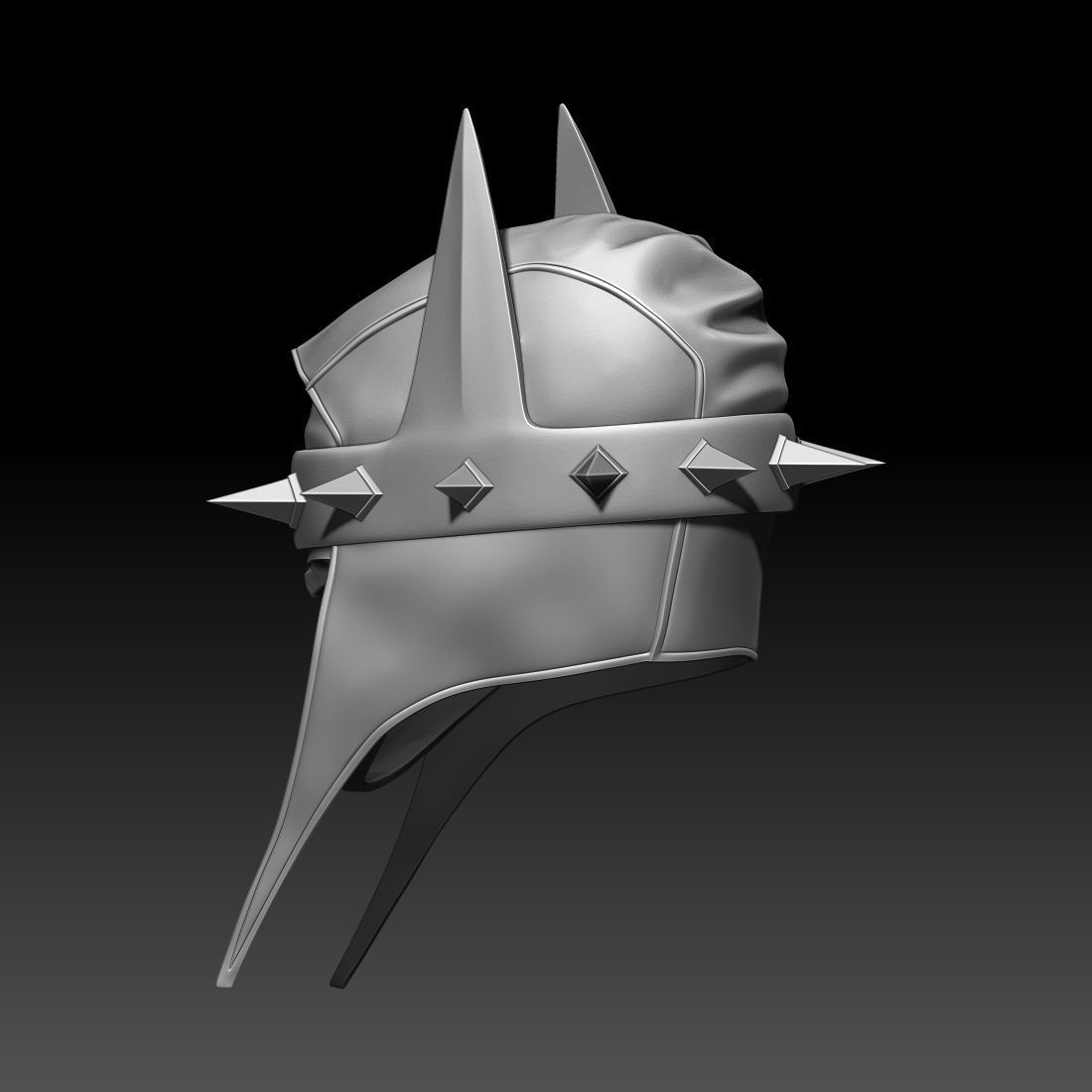 Noob Saibot Joker Batman mask helmet cosplay Mortal Kombat 11 3D model ...