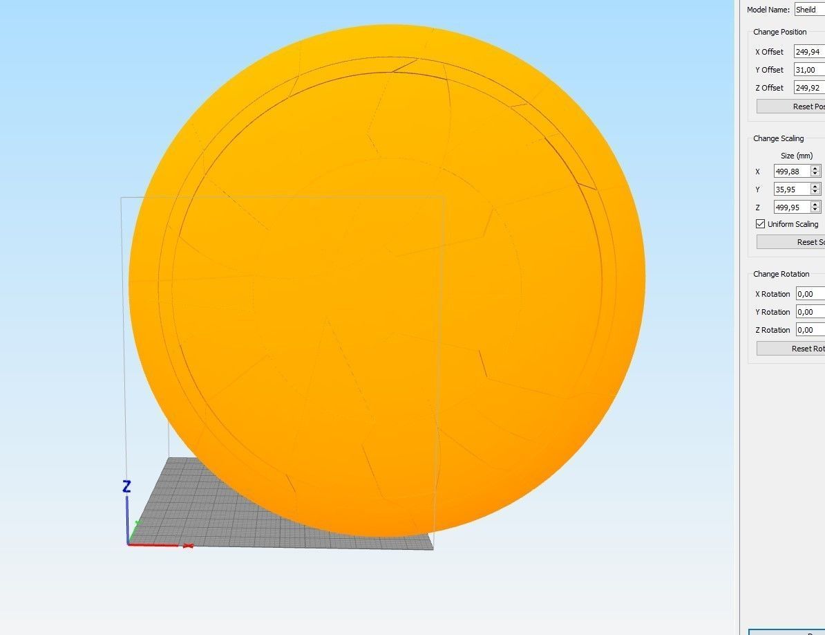 Taskmaster Shield for cosplay Black Widow Marvel 3D model 3D printable ...