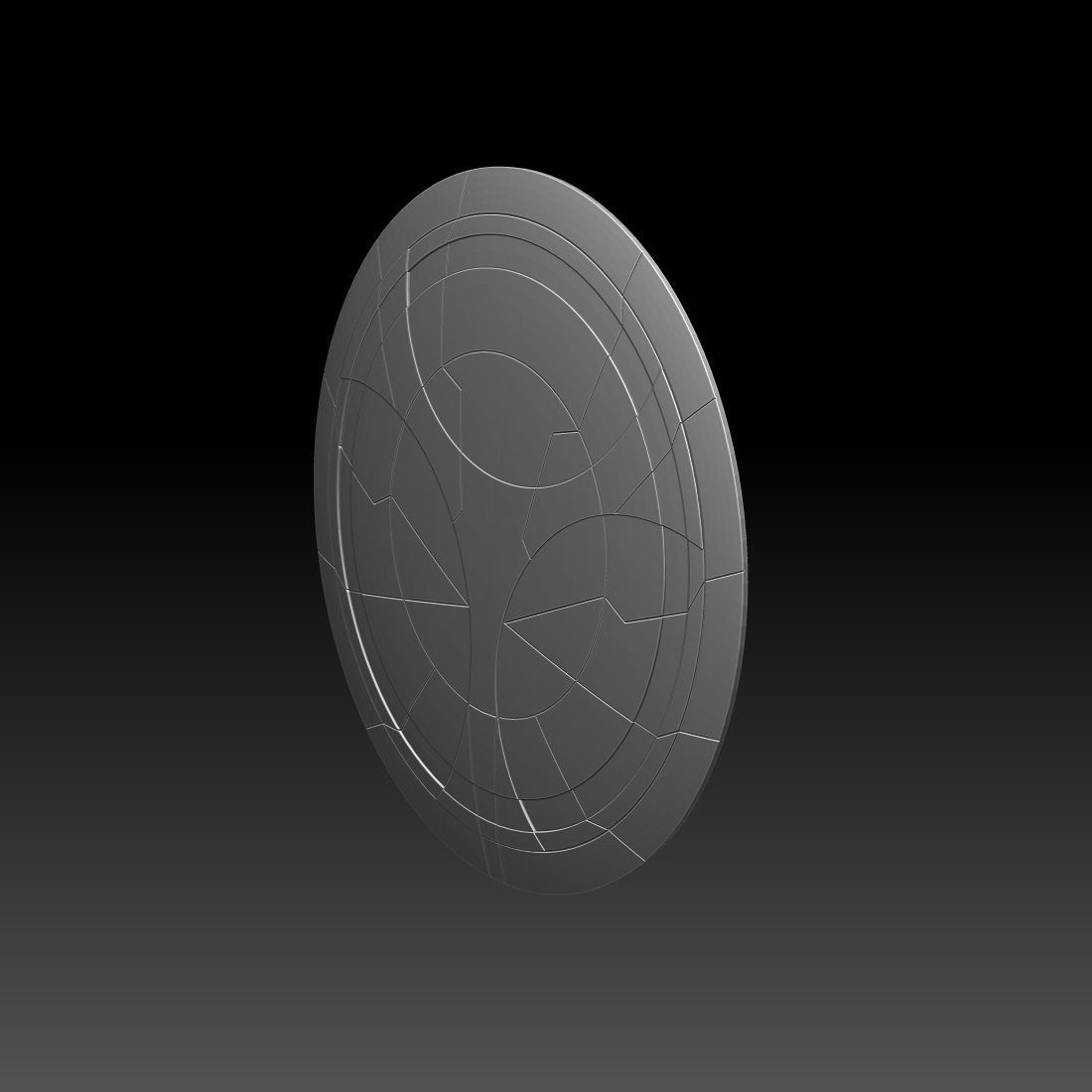 Taskmaster Shield for cosplay Black Widow Marvel 3D model 3D printable ...