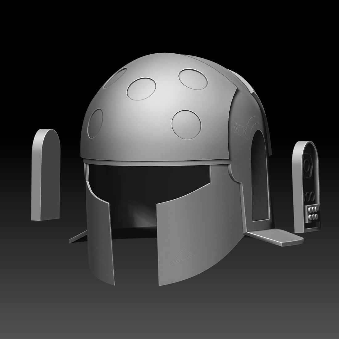 ISB Agent helmet Star Wars Battlefront 2 cosplay SW 3D model 3D ...