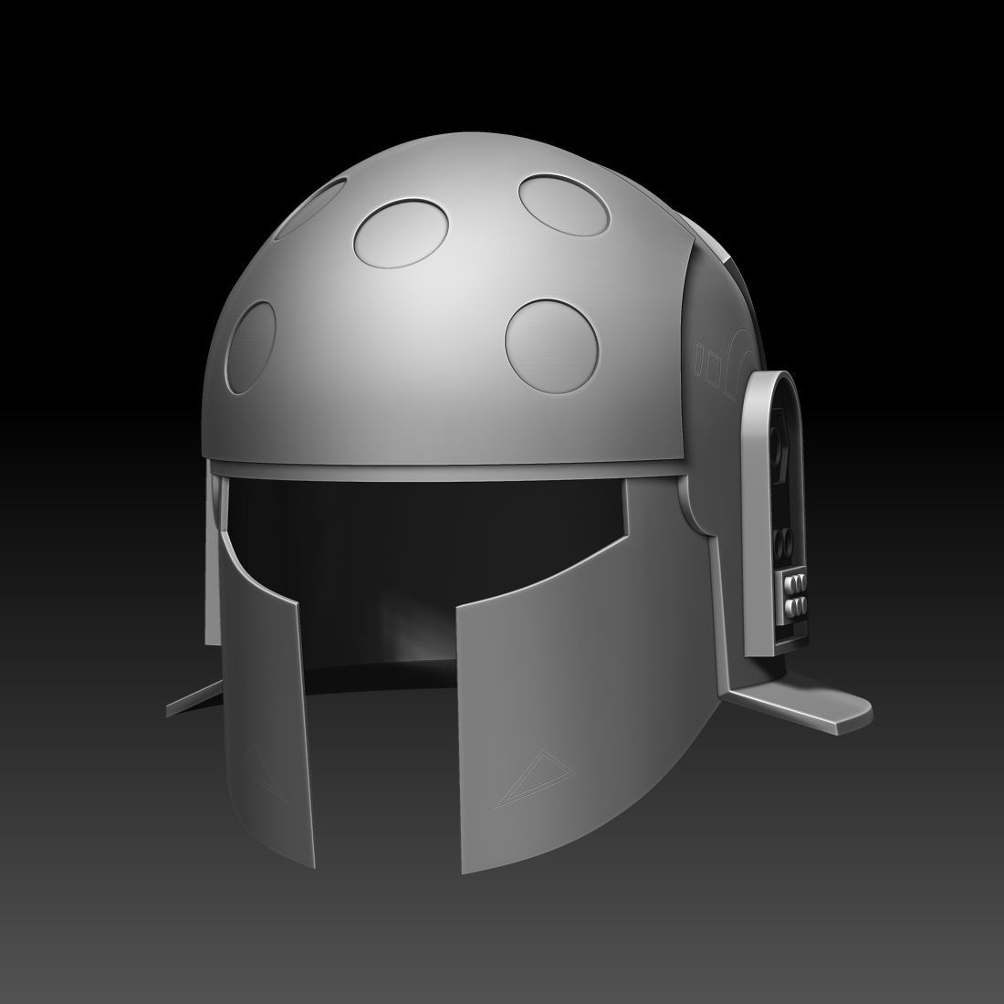 ISB Agent helmet Star Wars Battlefront 2 cosplay SW 3D model 3D ...