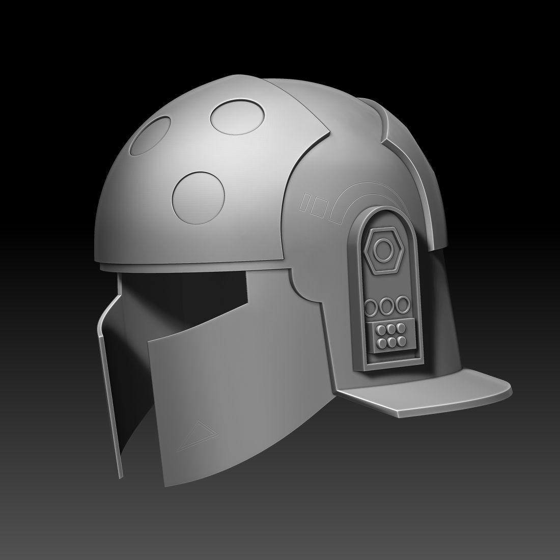 ISB Agent helmet Star Wars Battlefront 2 cosplay SW 3D model 3D ...