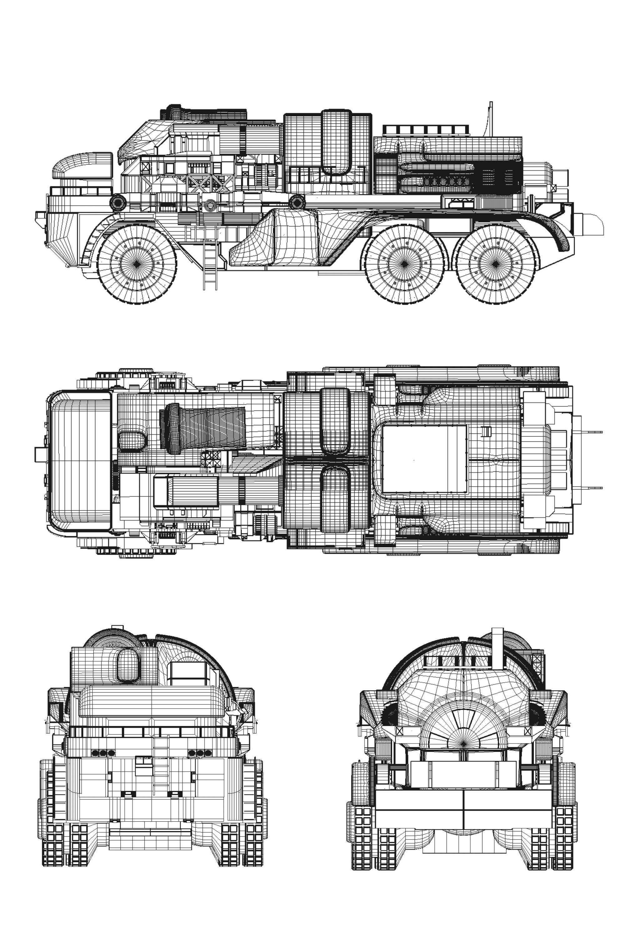Red Alert 2 Allied Mobile Construction Vihecle 3D model | CGTrader