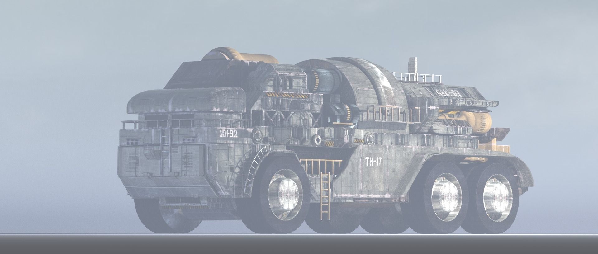 Red Alert 2 Allied Mobile Construction Vihecle 3D model | CGTrader