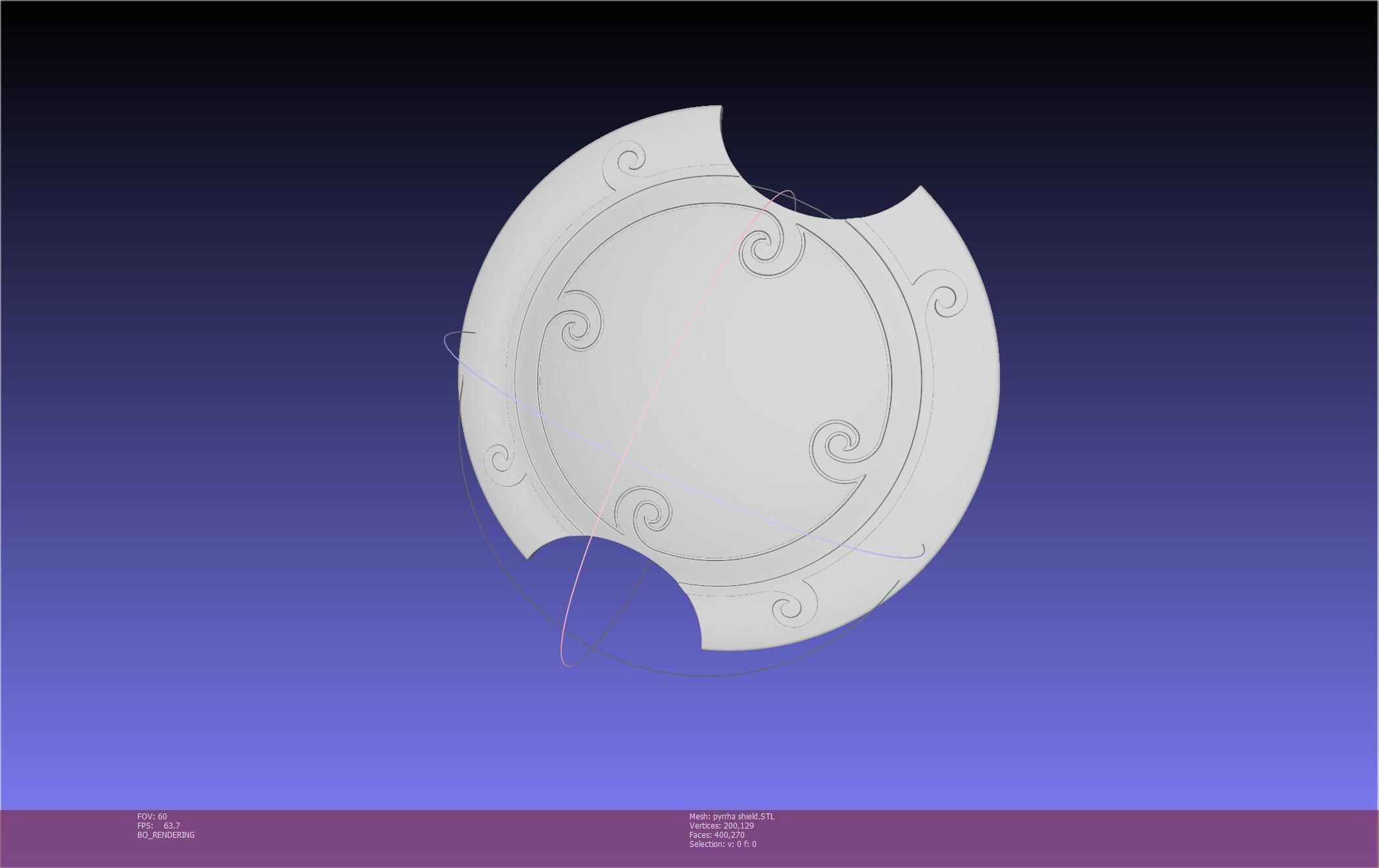 RWBY Pyrrha Nikos Shield Printable Assembly 3D model 3D printable ...