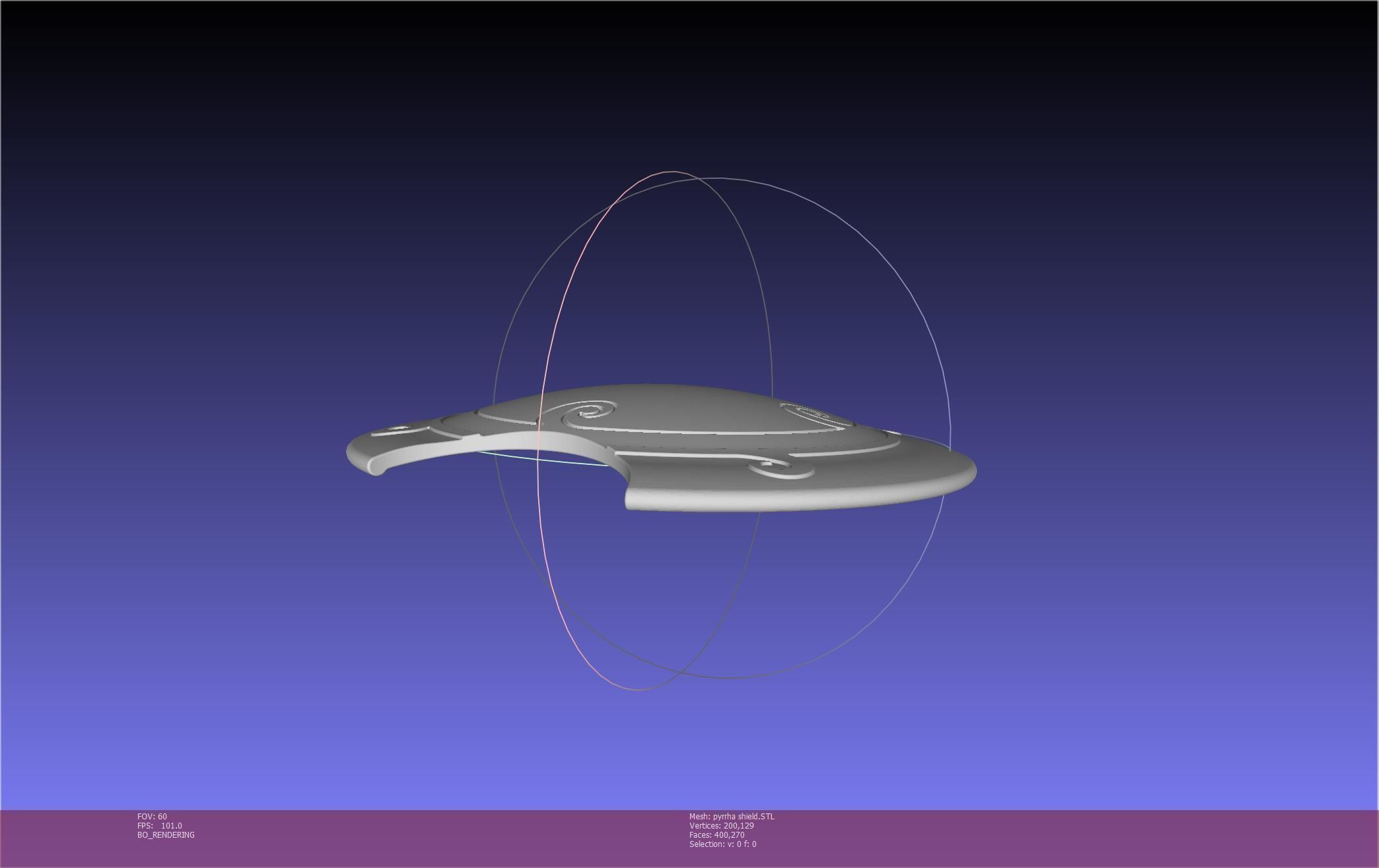 RWBY Pyrrha Nikos Shield Printable Assembly 3D model 3D printable ...