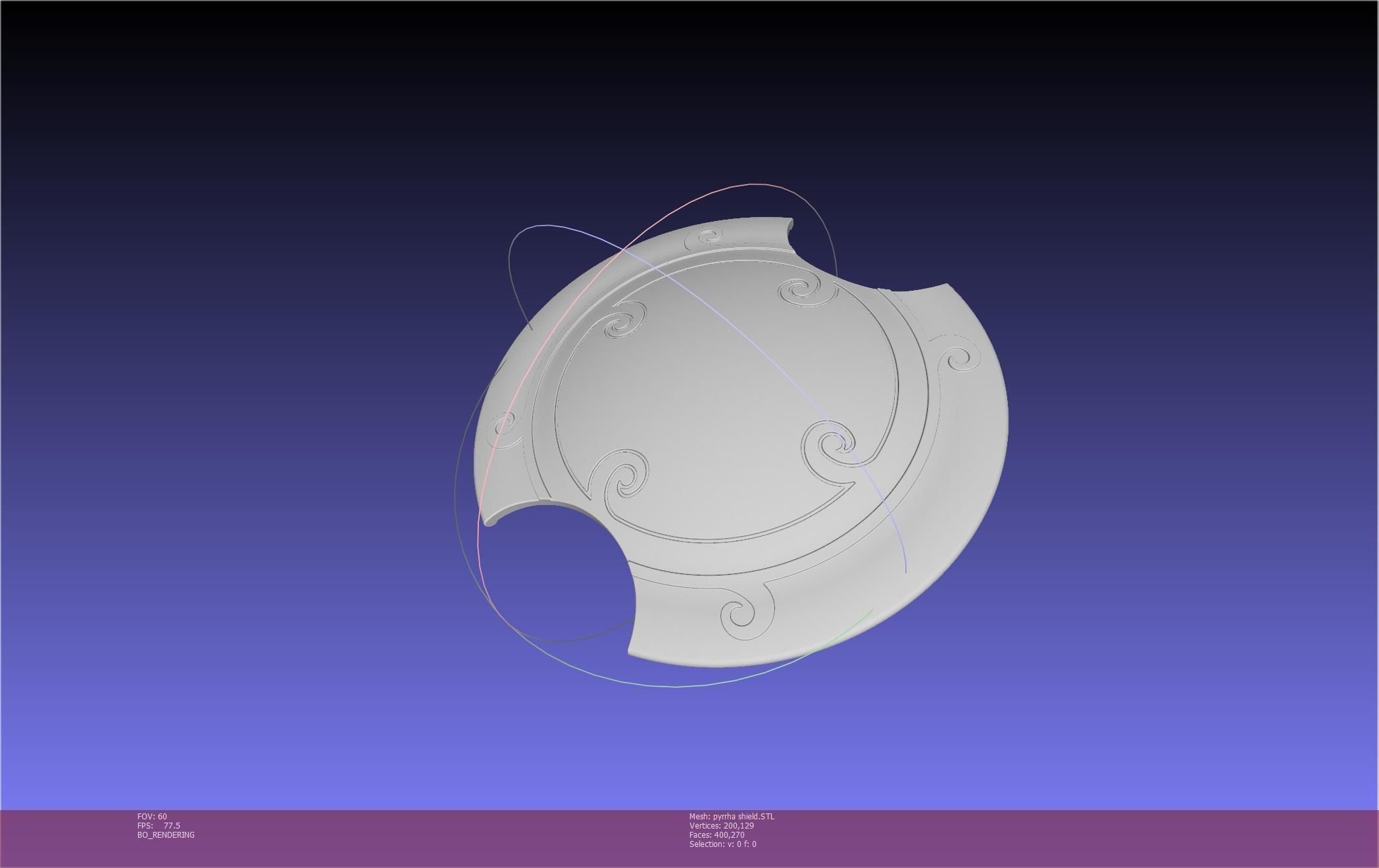 RWBY Pyrrha Nikos Shield Printable Assembly 3D model 3D printable ...