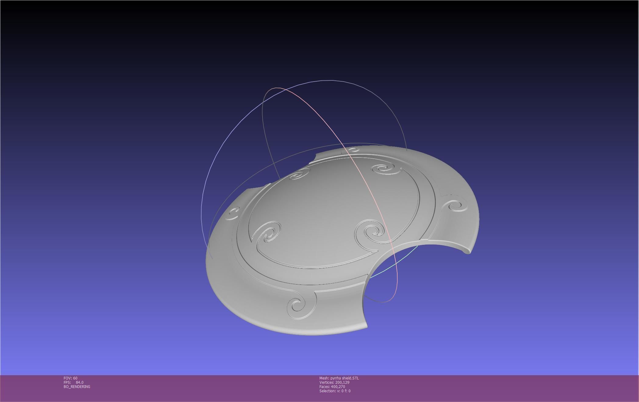 RWBY Pyrrha Nikos Shield Printable Assembly 3D model 3D printable ...