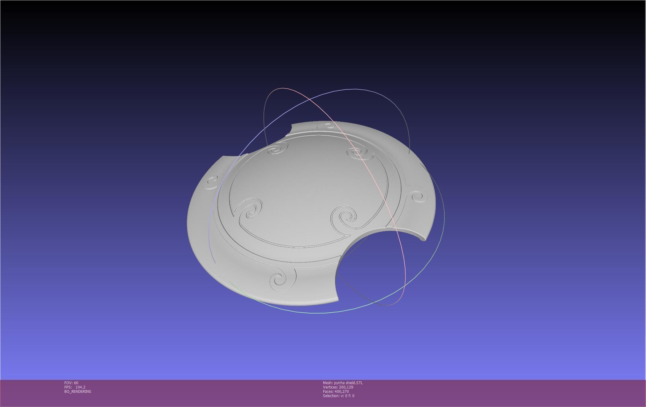 RWBY Pyrrha Nikos Shield Printable Assembly 3D model 3D printable ...