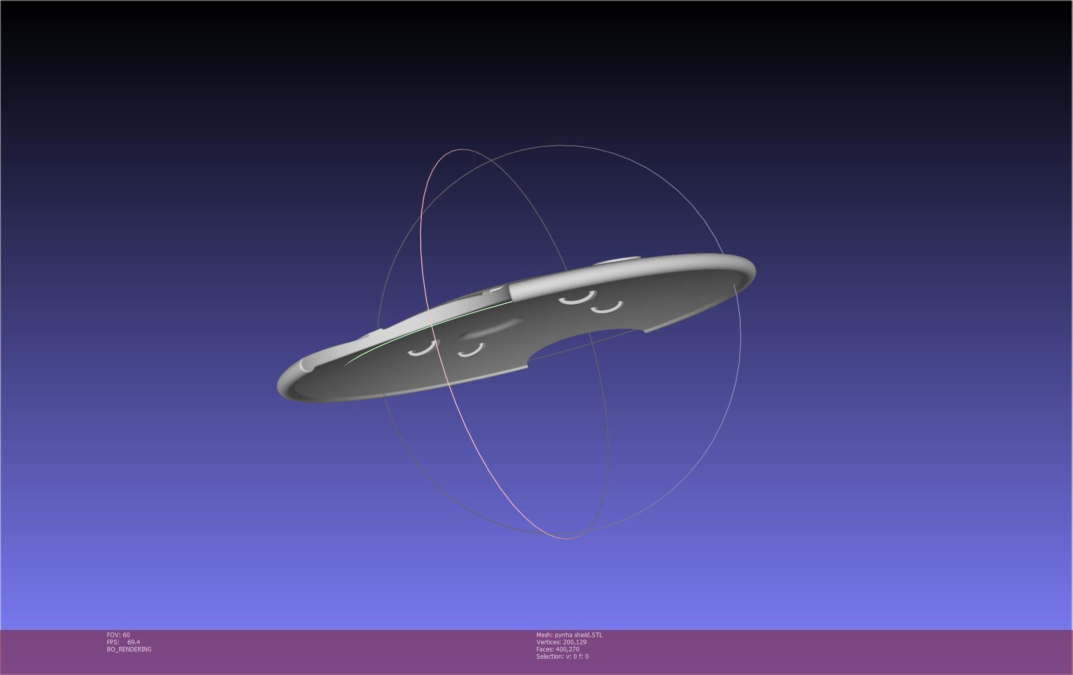 RWBY Pyrrha Nikos Shield Printable Assembly 3D model 3D printable ...