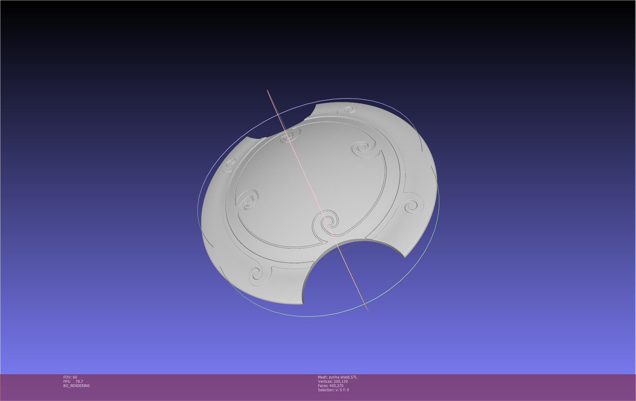 RWBY Pyrrha Nikos Shield Printable Assembly 3D model 3D printable ...