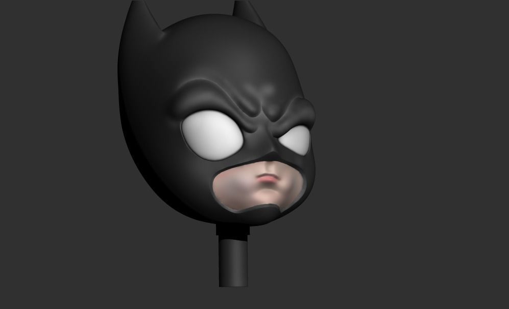 Painted Baby Batman 3D model 3D printable | CGTrader