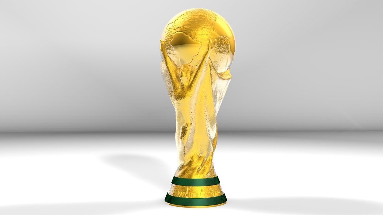 FOOTBALL WORLD CUP TROPHY 3D model | CGTrader