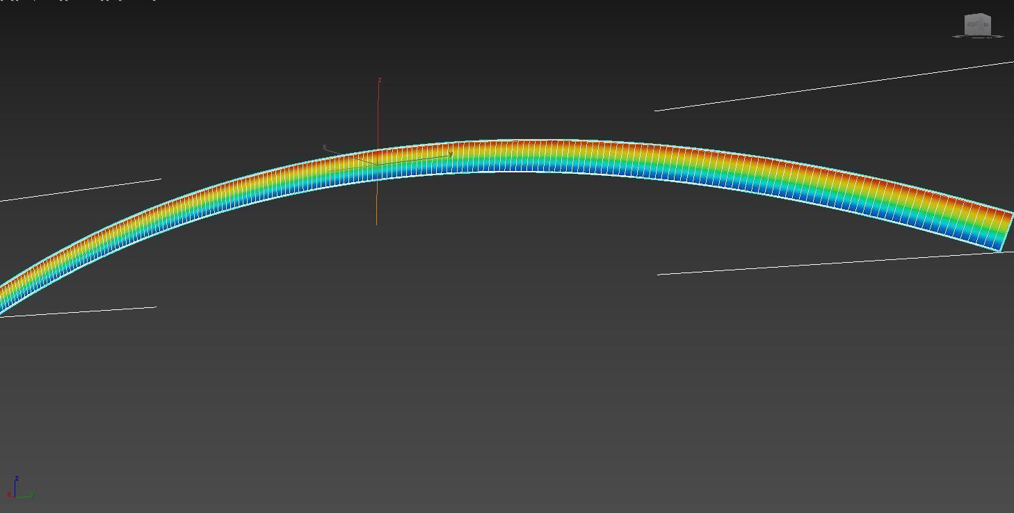3D model rainbow in sky VR / AR / low-poly | CGTrader