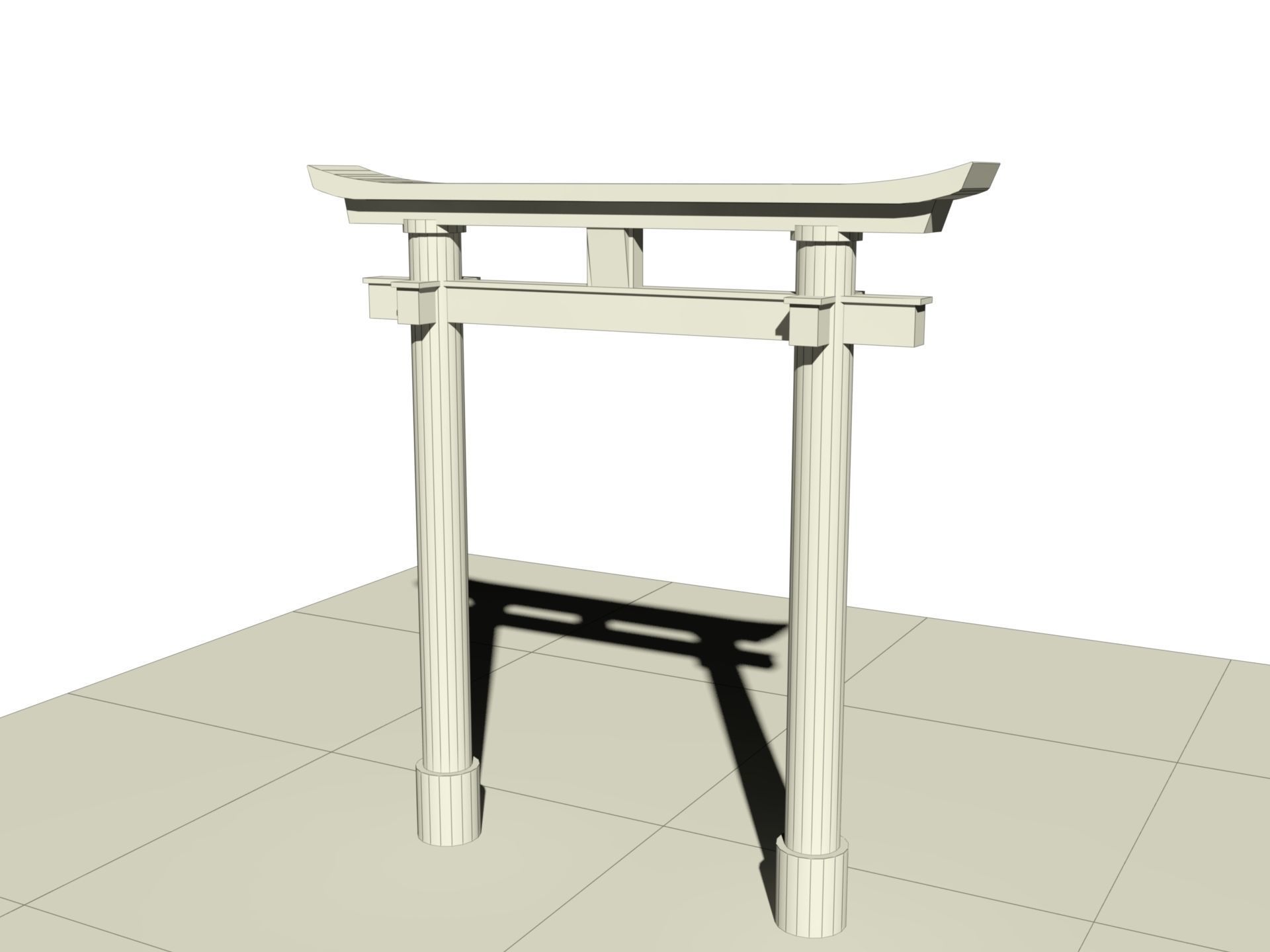 3D model Japanese gate Torii VR / AR / low-poly | CGTrader
