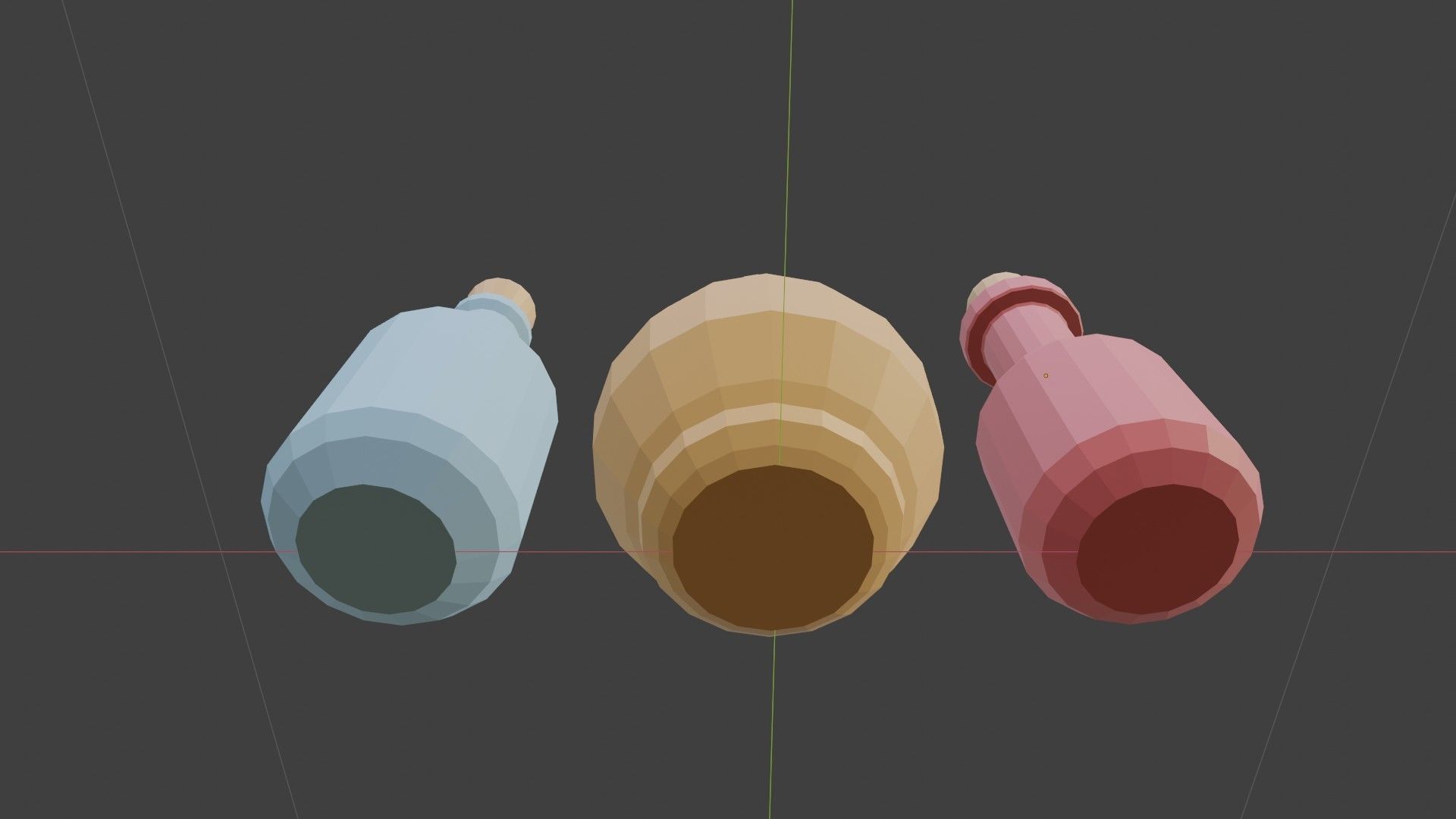 3D model Low poly potion bottle 3 VR / AR / low-poly | CGTrader