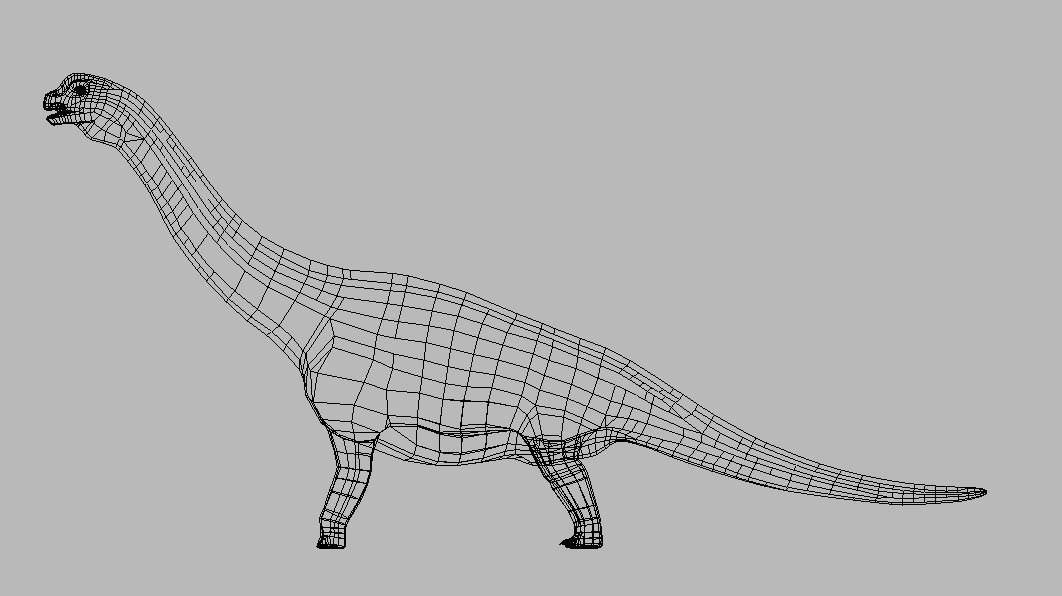 3D model Padillasaurus Asset Pack VR / AR / low-poly rigged animated ...