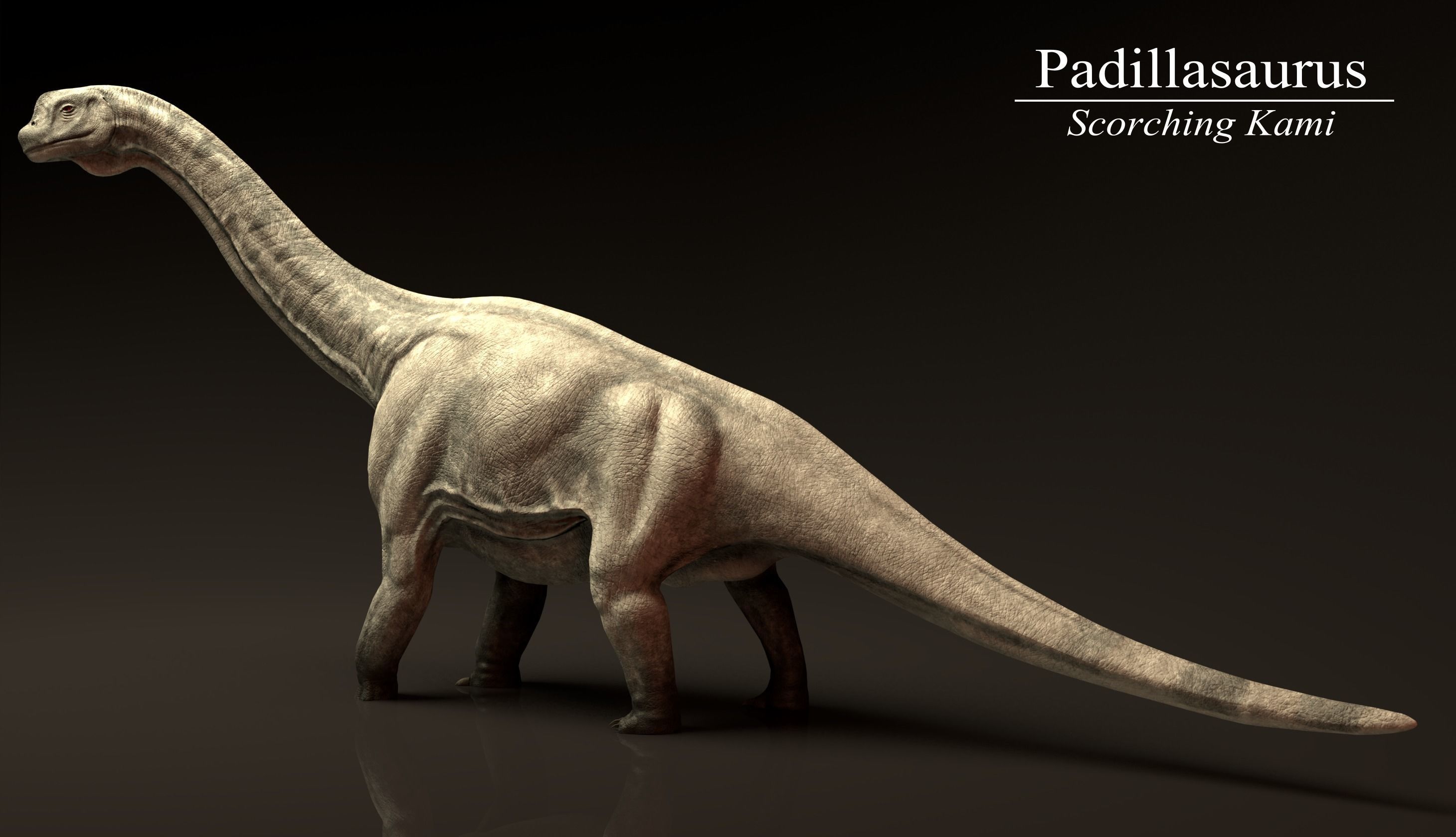 3D model Padillasaurus Asset Pack VR / AR / low-poly rigged animated ...
