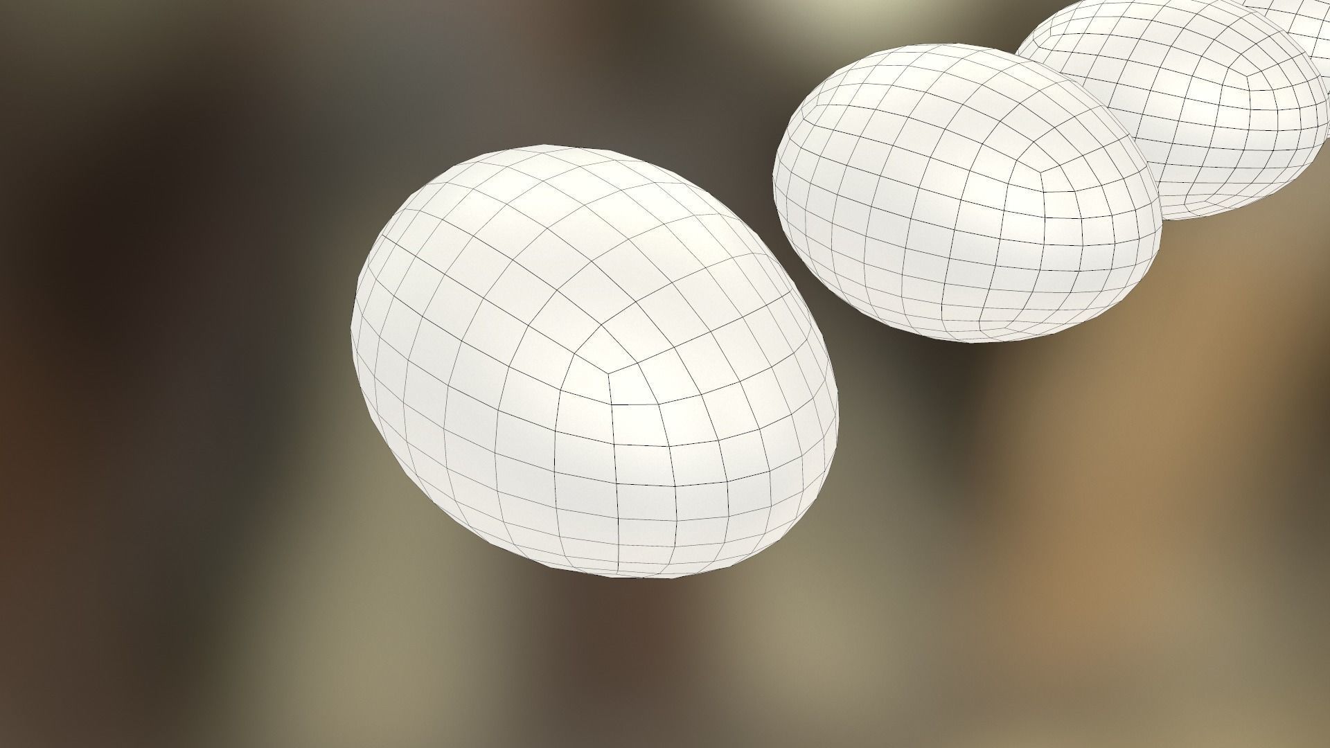 3D model 4 Sets Easter Eggs VR / AR / low-poly | CGTrader