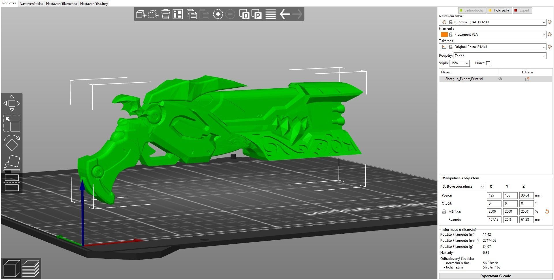 3D model Overwatch - Dracula Reaper Hellfire Shotgun model VR / AR ...