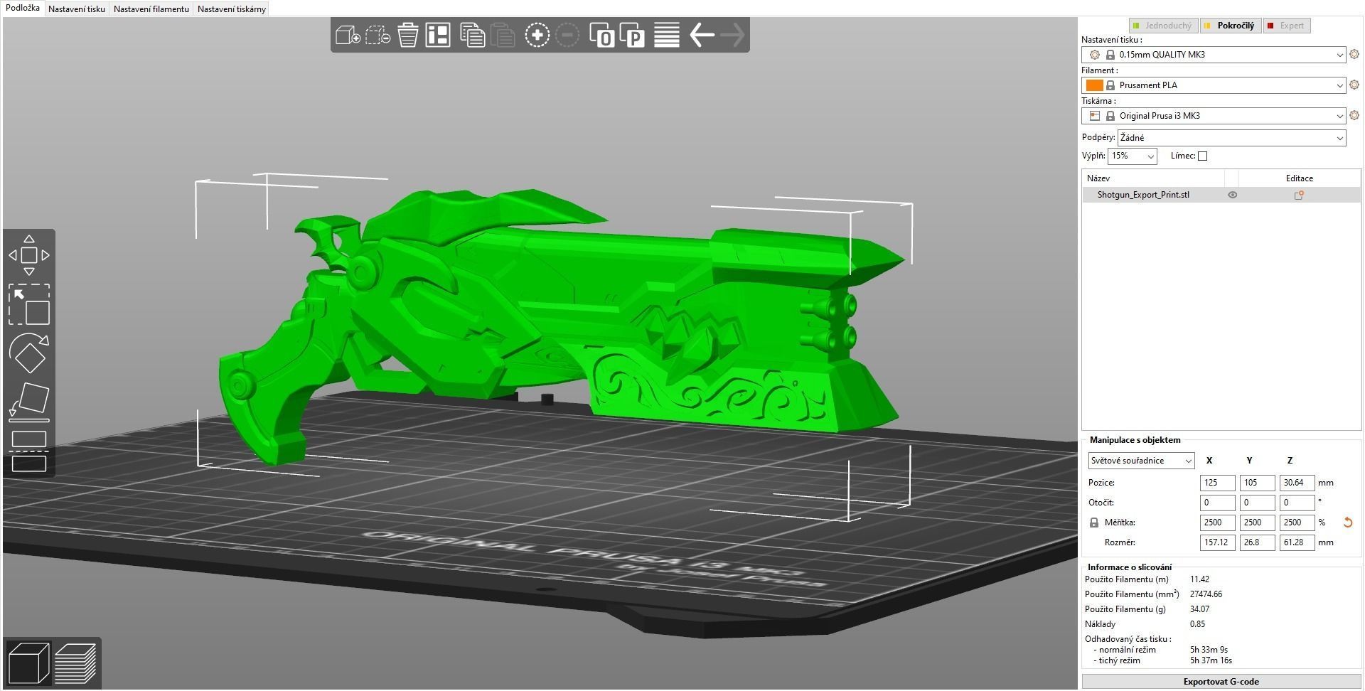 3D model Overwatch - Dracula Reaper Hellfire Shotgun model VR / AR ...