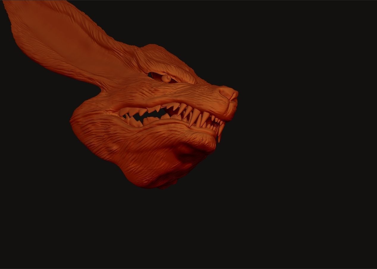 naruto nine-tailed demon fox kyuubi mask 3D model 3D printable | CGTrader