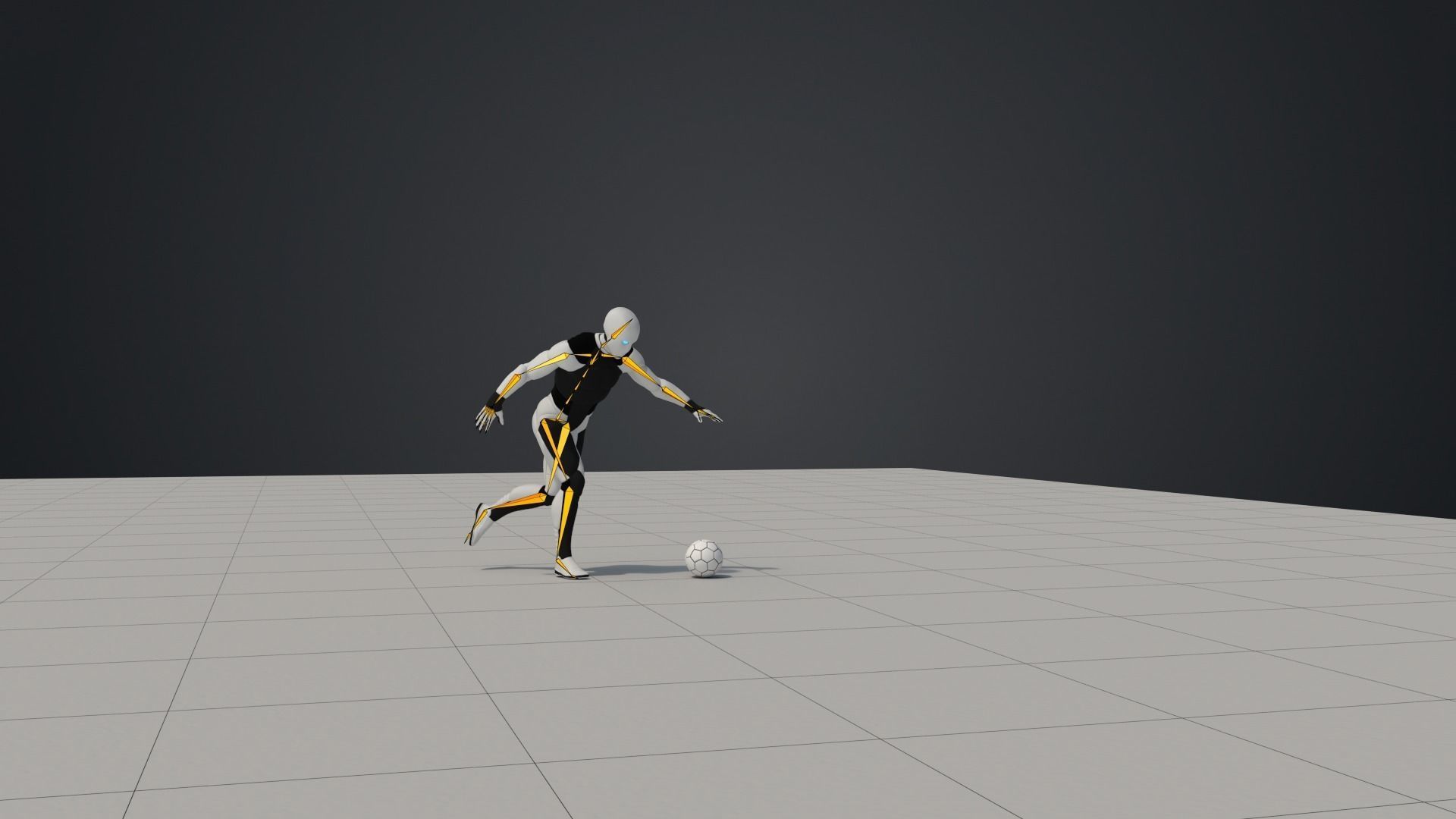 Soccer trick01 3D model animated | CGTrader