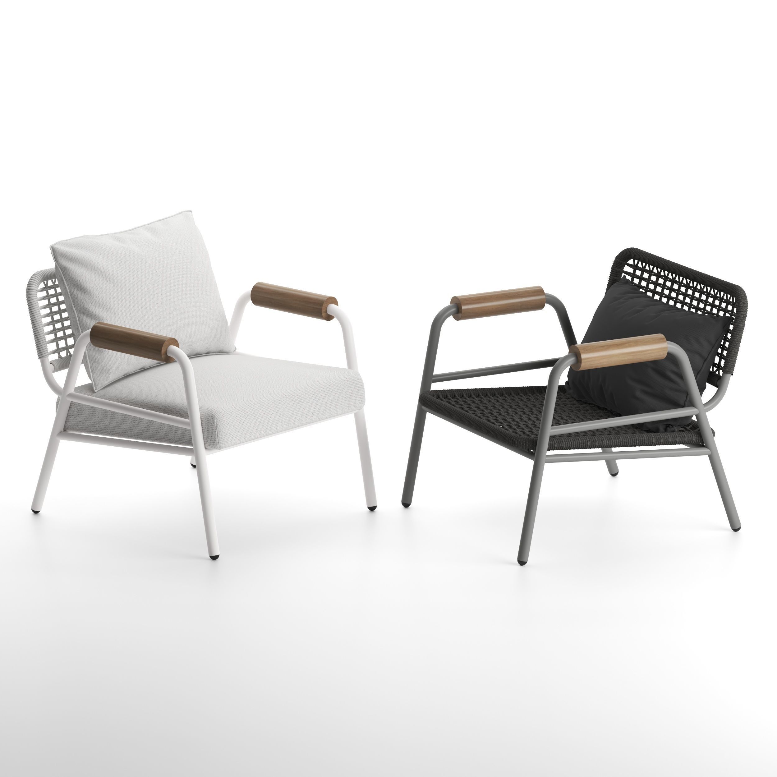 Meridiani Zoe Wood Open Air 3D model | CGTrader
