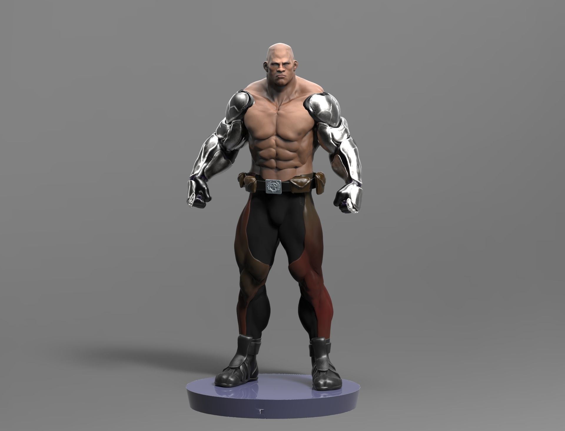 Jax Mortal Kombat III 3D model 3D printable | CGTrader