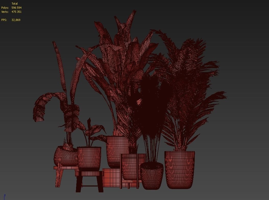 Flower Pack 119 3D model | CGTrader