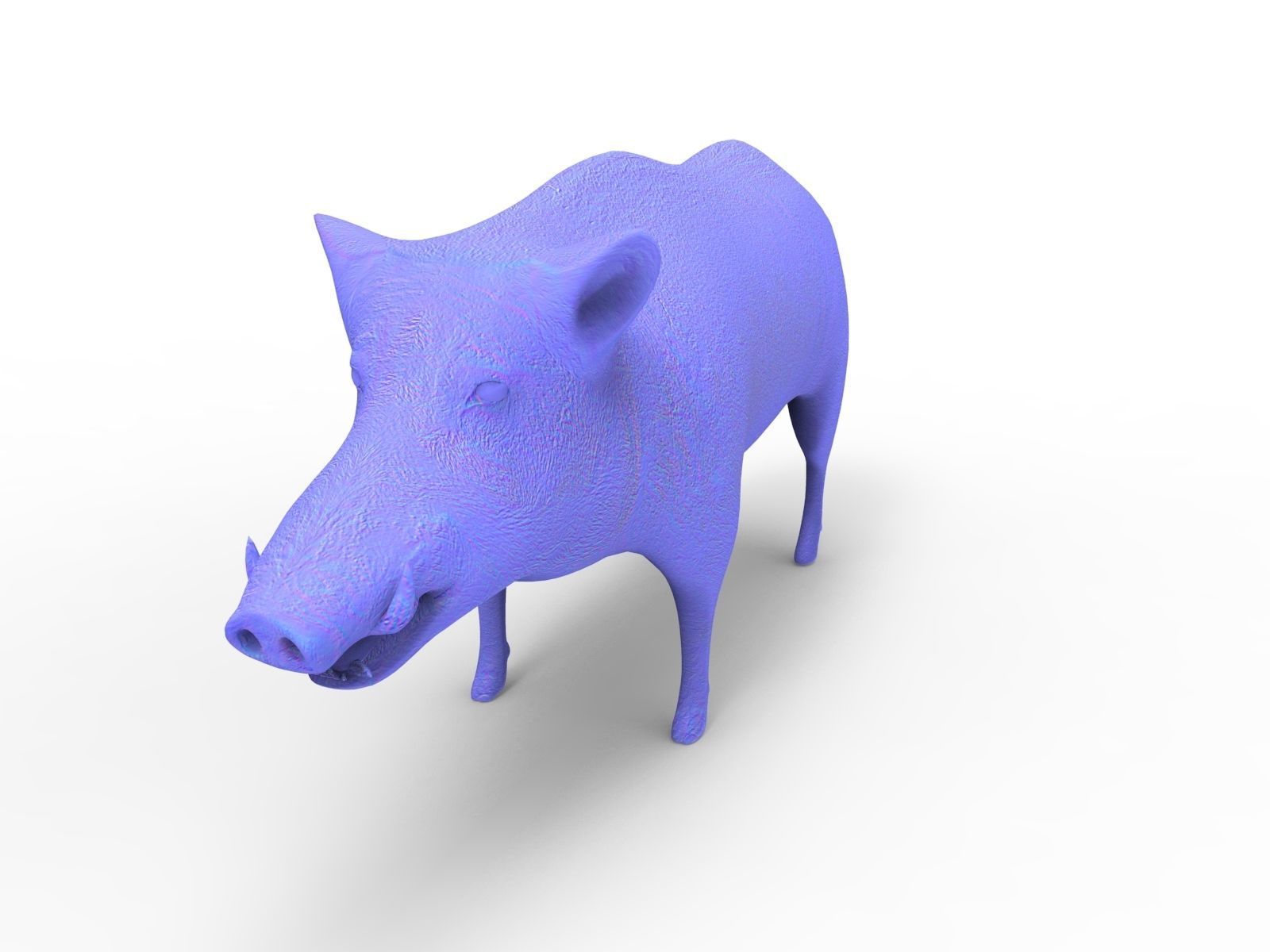 3D model 3D low poly Wild Boar Rigged VR / AR / low-poly rigged | CGTrader