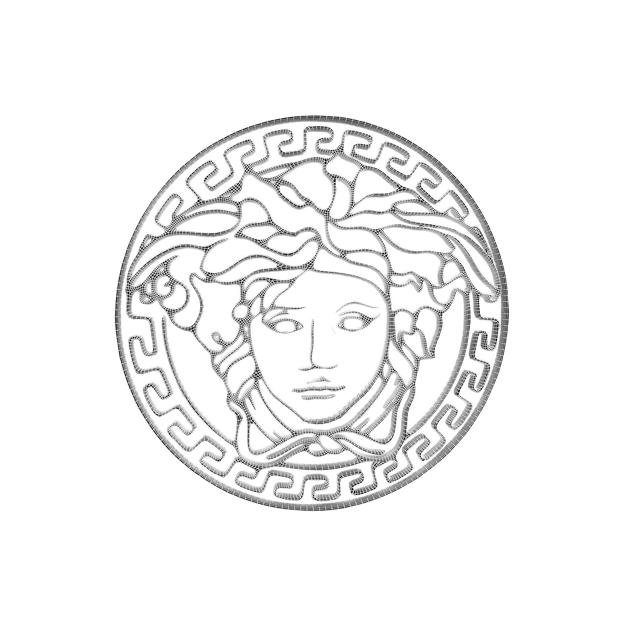 Gianni Versace Logo v1 004 free VR / AR / low-poly 3D model | CGTrader