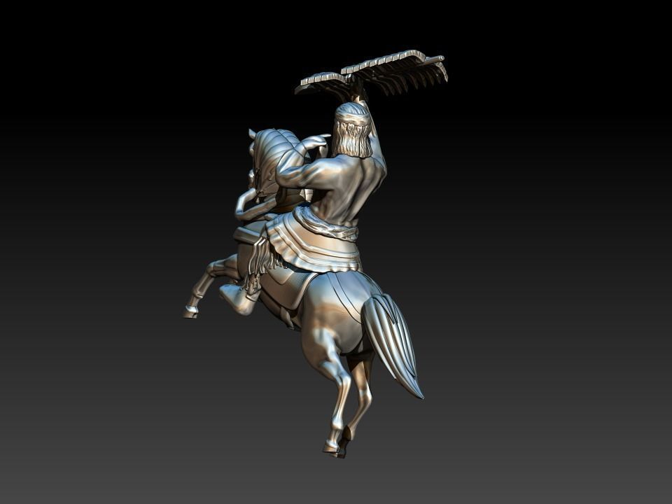 Chief Osceola FSU Mascot 3D model 3D printable | CGTrader