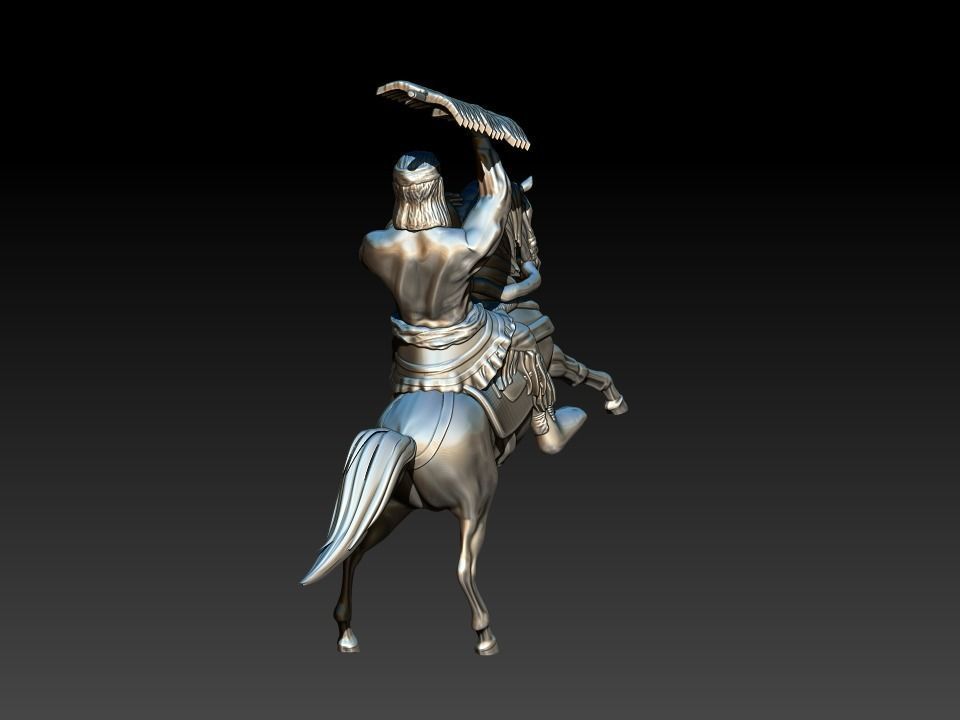Chief Osceola FSU Mascot 3D model 3D printable | CGTrader