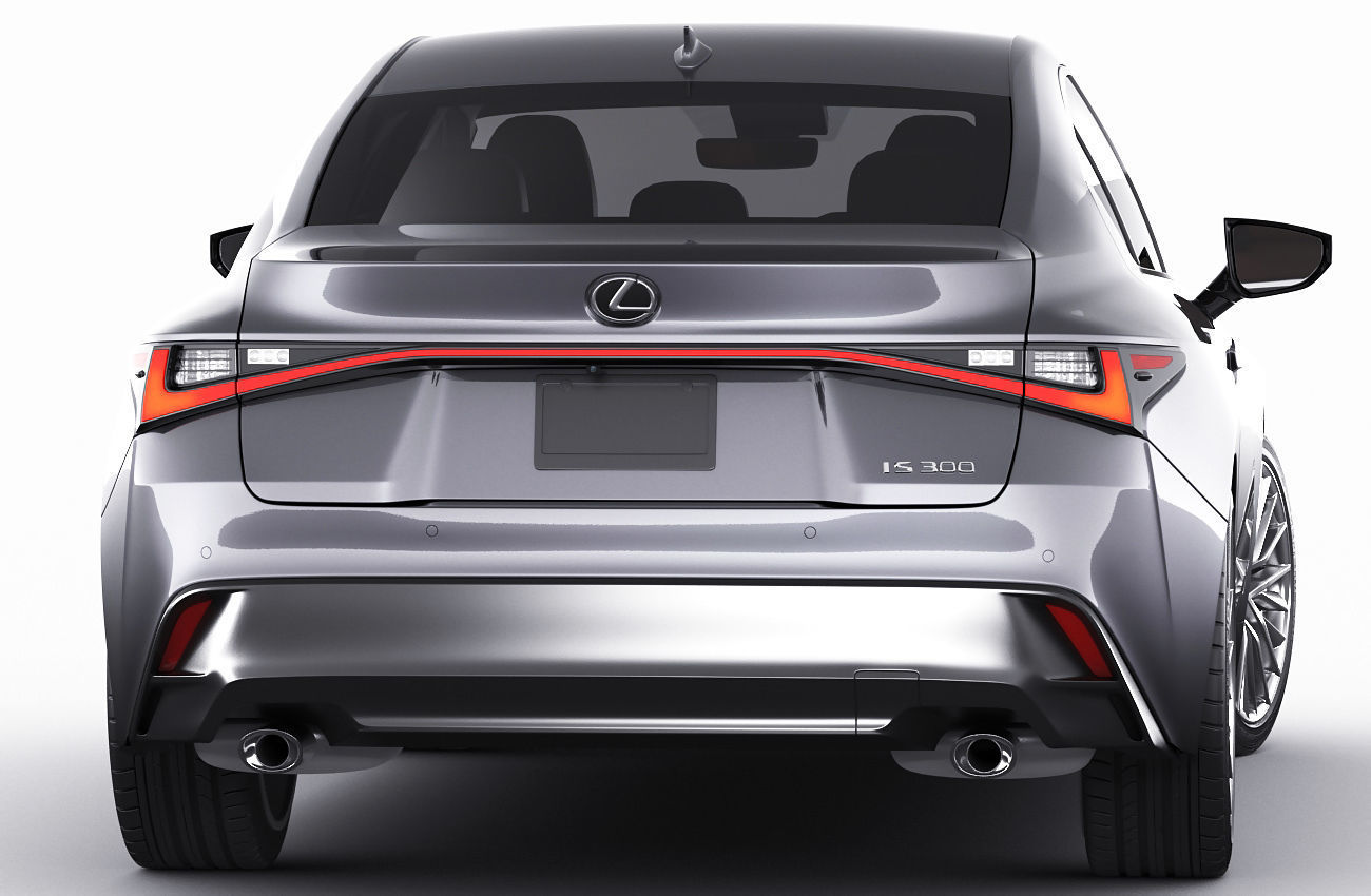 Lexus IS300 2021 3D model | CGTrader