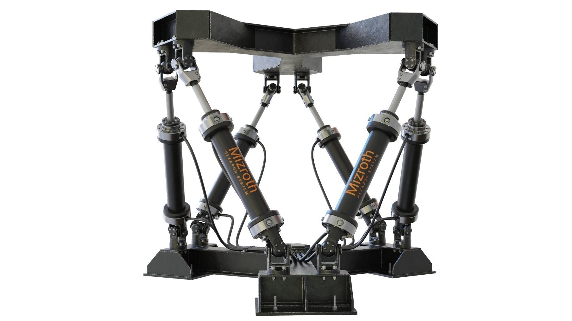 Hexapod Platform 3D model | CGTrader