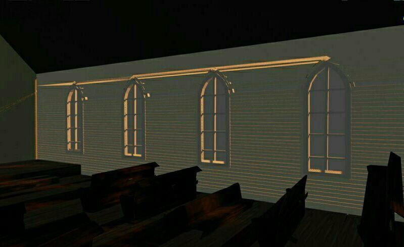 The American Style Church 3D model | CGTrader