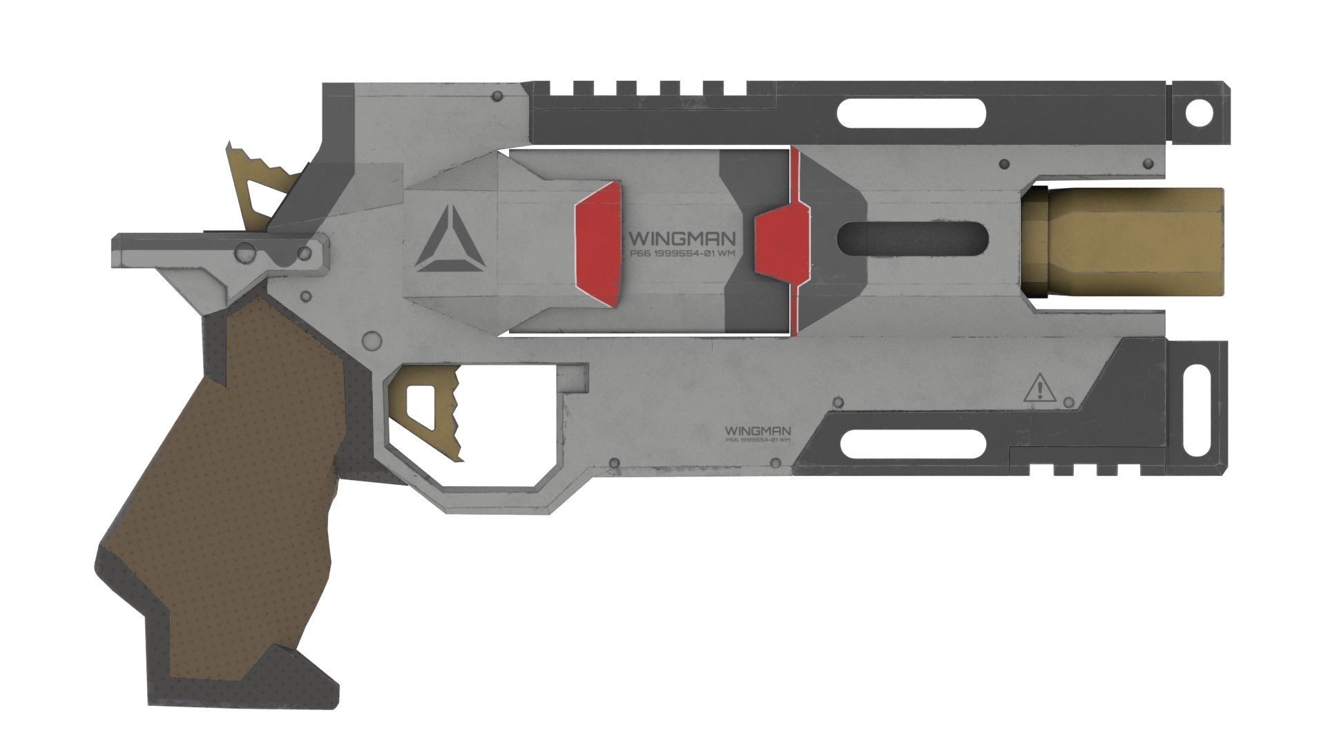 3D model Titanfall Wingman Sci Fi 3D Model VR / AR / low-poly | CGTrader