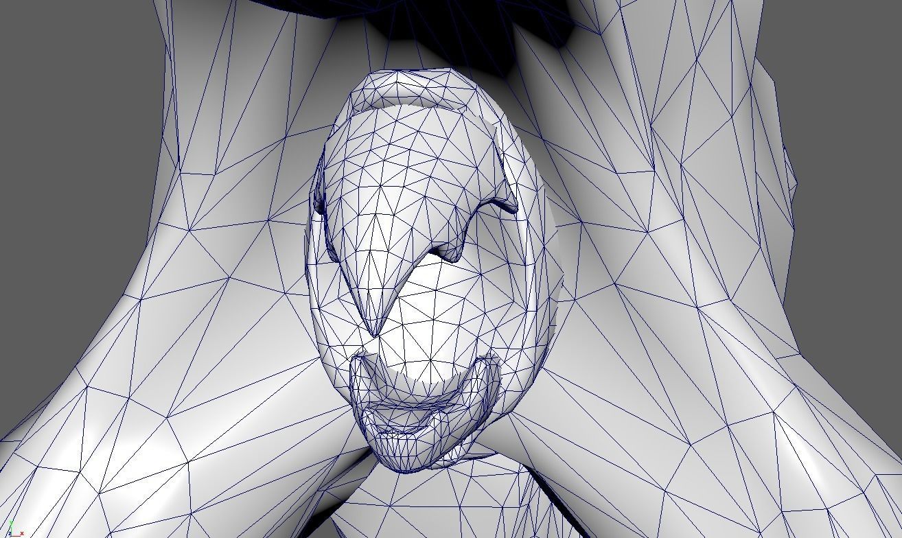 3D model Dhole - Lovecraft Worm Monster VR / AR / low-poly | CGTrader