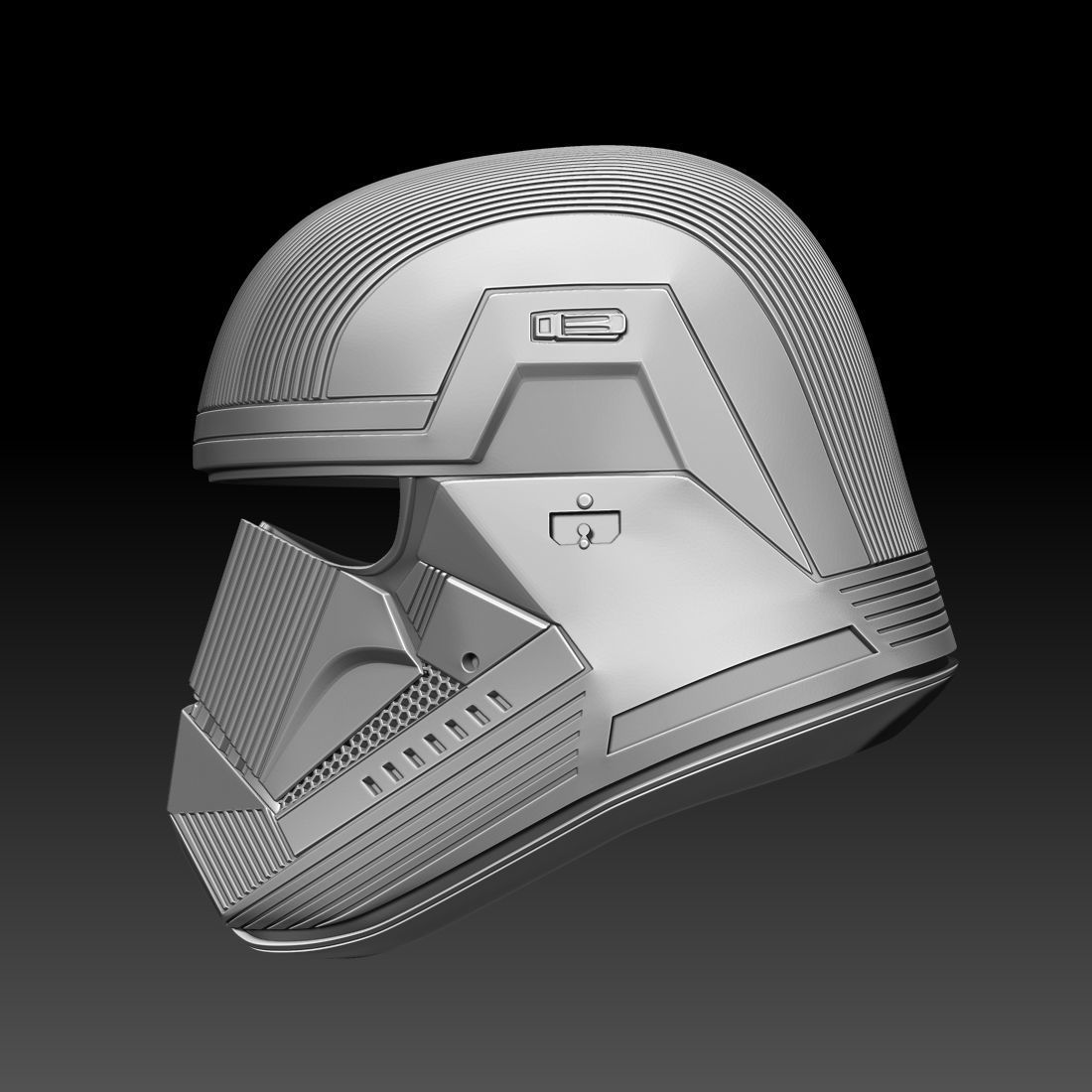 Accurate Sith Trooper Helmet Star Wars Battlefront SW cosplay 3D model ...
