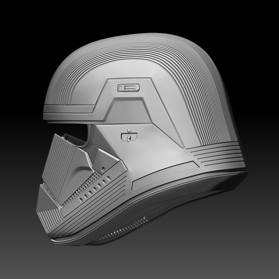 Accurate Sith Trooper Helmet Star Wars Battlefront SW cosplay 3D model ...