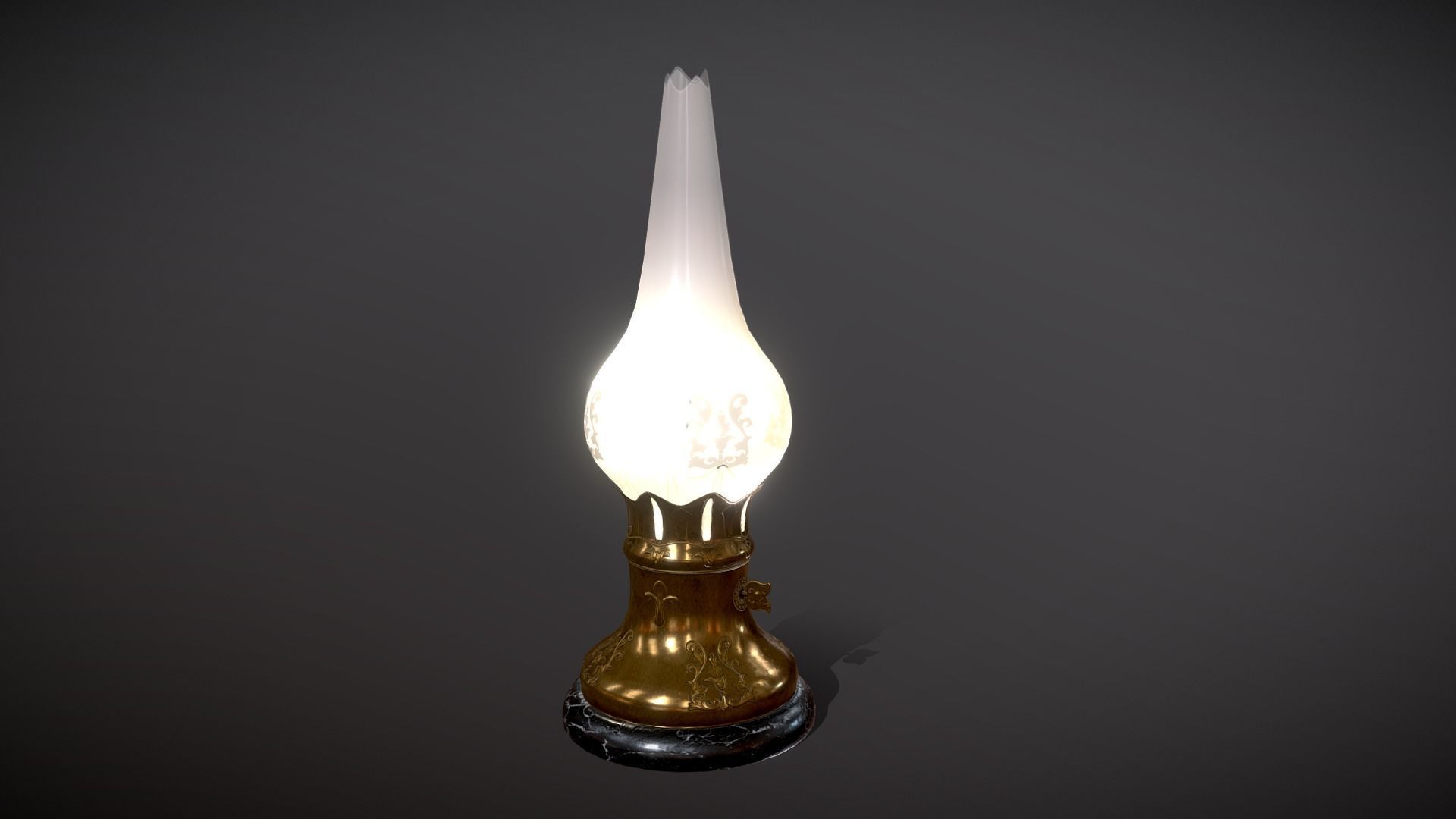 Old Lamp 3D model | CGTrader