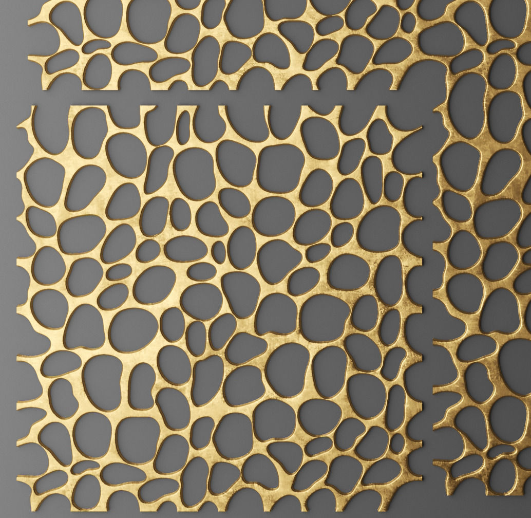 3D panel grille 3D model | CGTrader