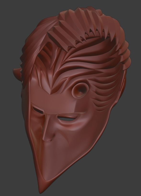Nameless Ghoul Mask 3D print model 3D model 3D printable | CGTrader
